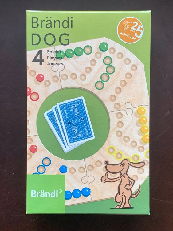 Brändi Dog 4 Spieler, Gesellschaftsspiel, Originalverpackt (Neu und ...