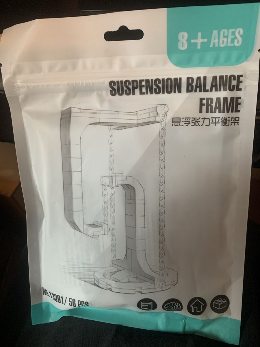 Unmögliche Skulptur Suspension Balance Frame Lego Kompatibe (Neu und ...