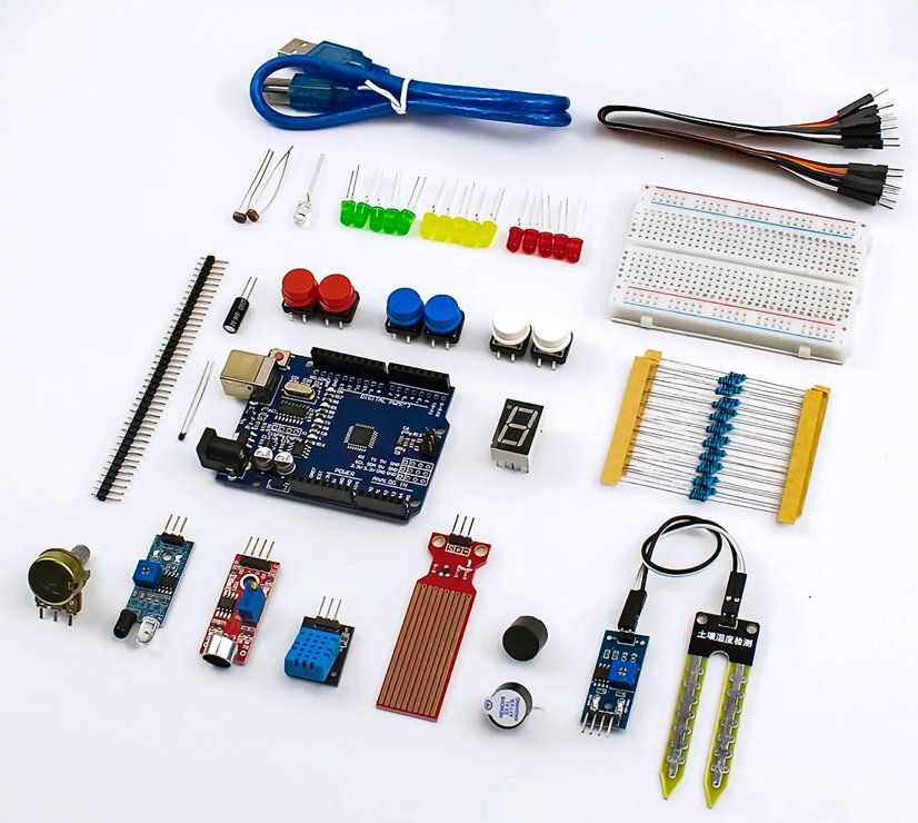 Basic Starter Kit Für Arduino Uno Set R3 Kit Neu Und Originalverpackt