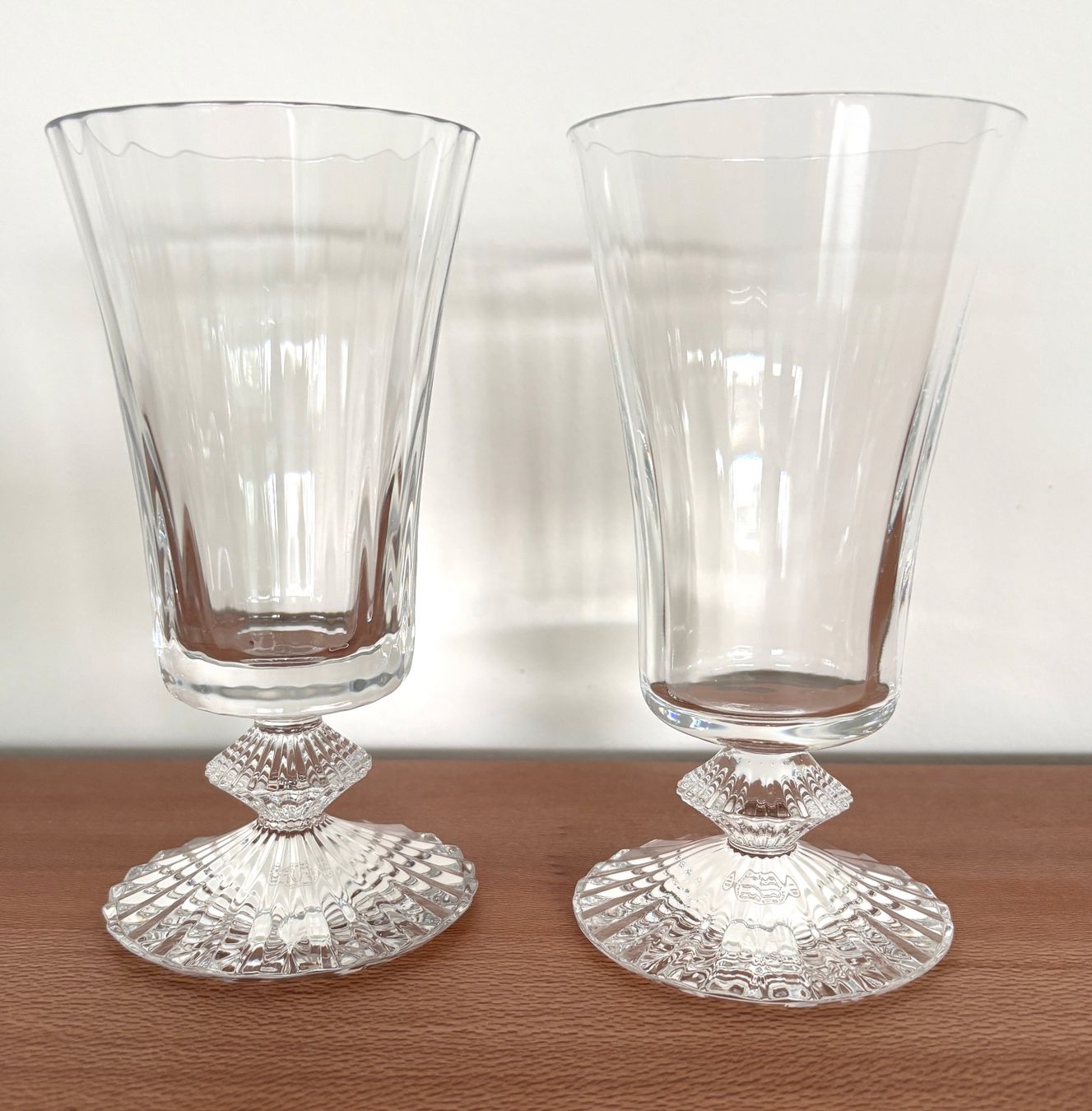 BACCARAT Mille Nuits Kelchgläser – klar – 2er-Set - NEU (Neu (gemäss ...