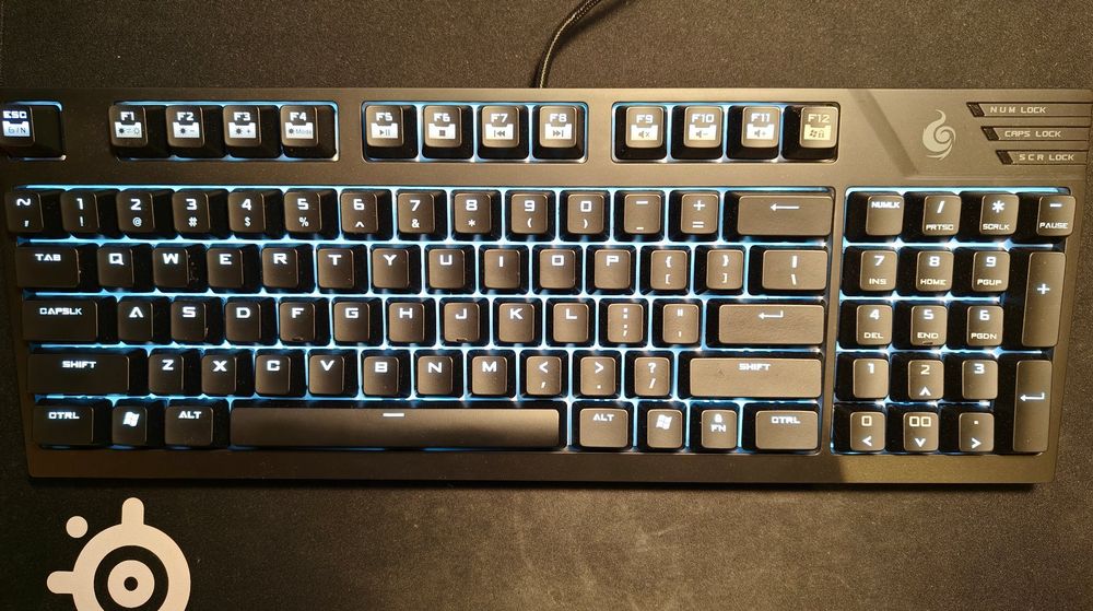 Mechanical Keyboard CoolerMaster QuickFire TK brown switches | Kaufen ...