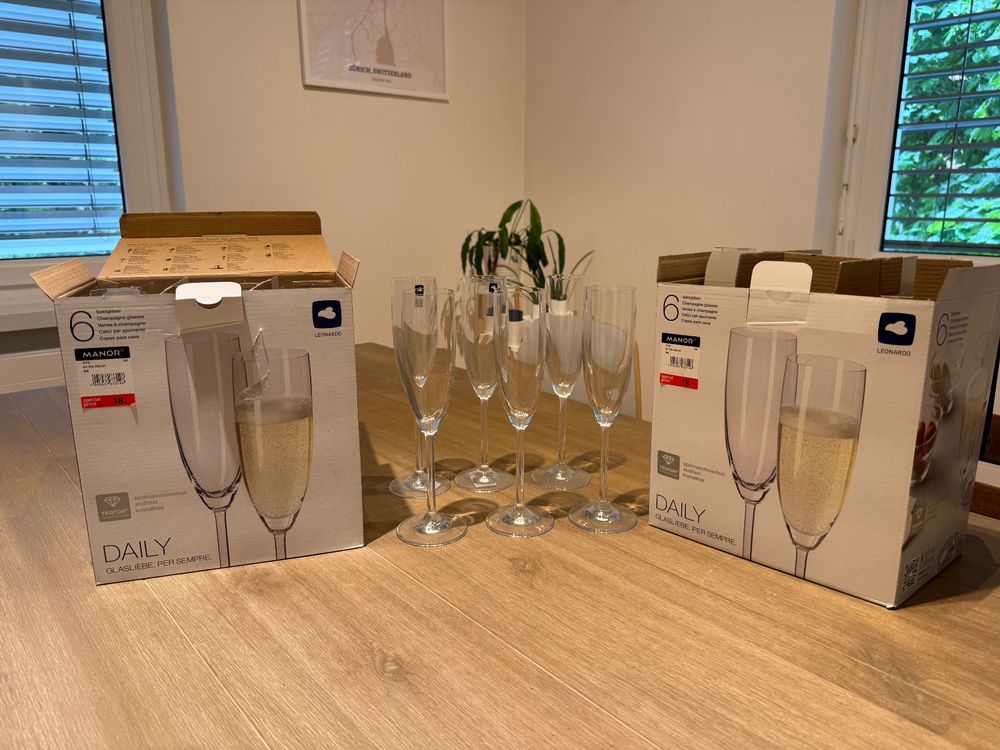 Leonardo champagne glasses set of 11 | Kaufen auf Ricardo