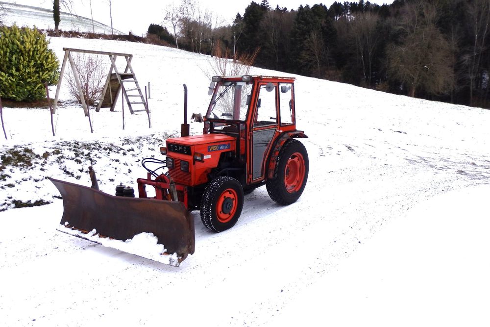 Traktor Same Wiso 4x4 mit Schneepflug (Gebraucht) in Geuensee für CHF ...