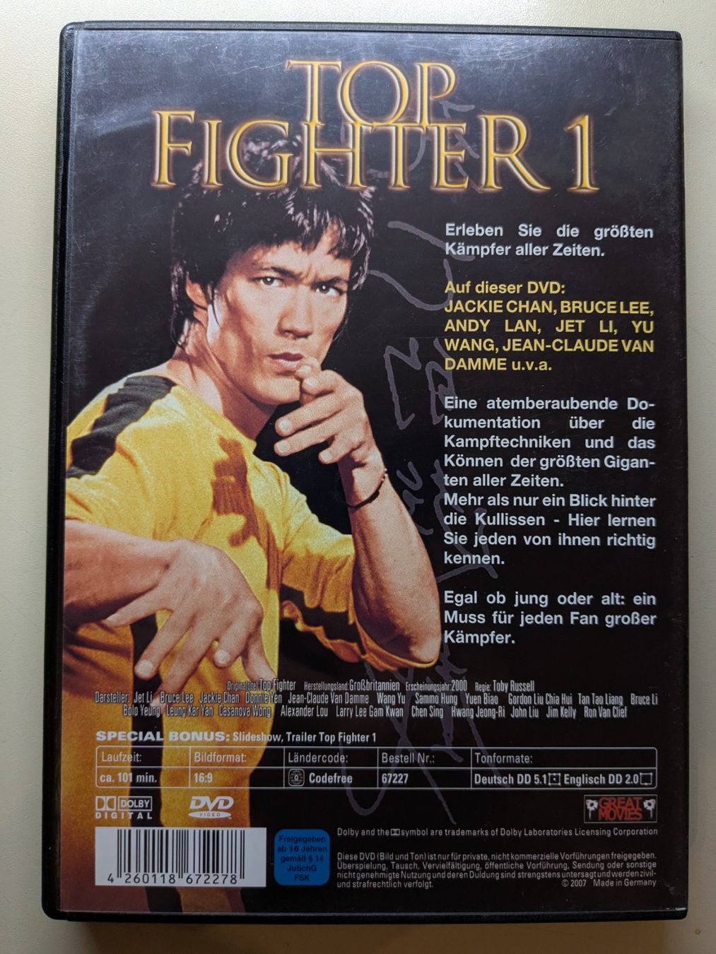 Top Fighter 1 - Die größten Kämpfer aller Zeiten [DVD] (Gebraucht) in ...