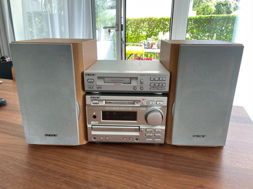 Sony DHC-MD373 Mini Hi-Fi Component System inkl. Tape Deck | Kaufen auf ...