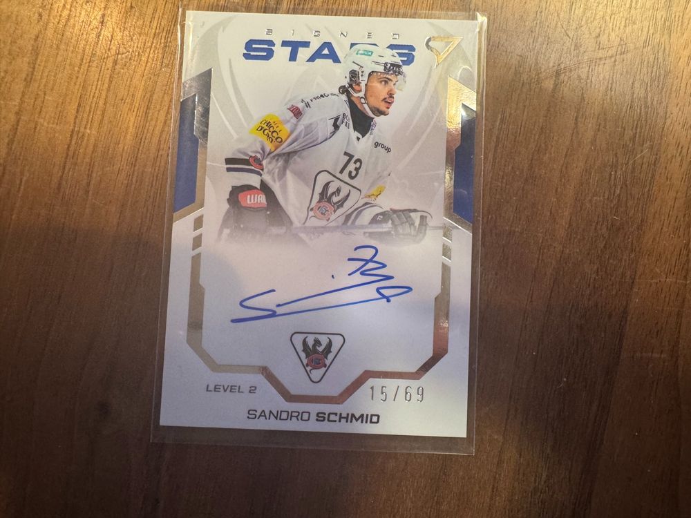 Sportzoo Sandro Schmid Signed Stars /69 (Gebraucht) in Aarberg für CHF ...