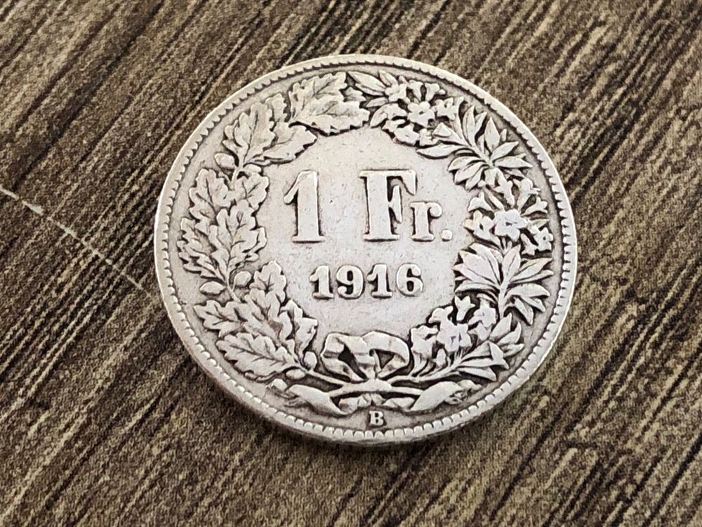 Schweiz 1 Franken 1916 Silber Rar | Kaufen auf Ricardo