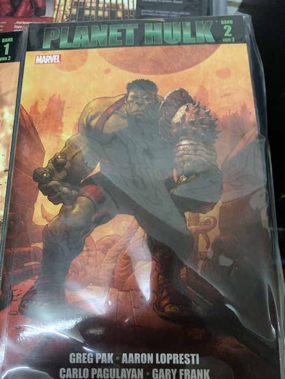 Planet Hulk Comic Band 1 und 2 Marvel, Top Zustand, neu! (Gebraucht) in ...