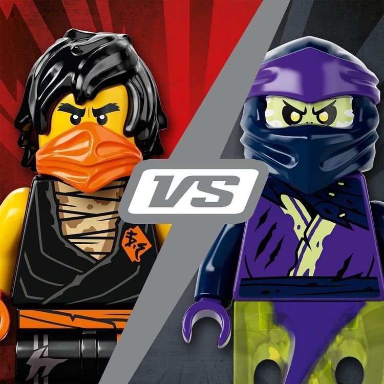 Lego Ninjago, 2 minifigures neuves, Cole VS Ghost Warrior (Neu (gemäss ...