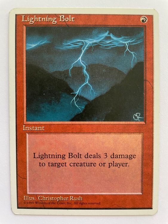 MTG - Lightning Bolt | Kaufen auf Ricardo