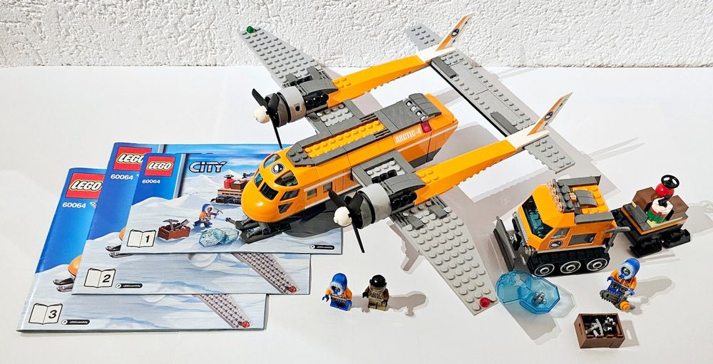 LEGO CITY 60064 ARCTIC FLUGZEUG MIT POLARFAHRZEUG | Kaufen auf Ricardo