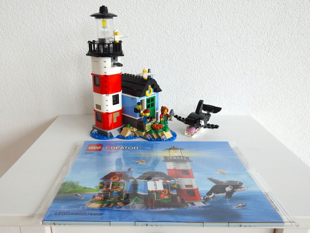 Lego 31051 Lighthouse Point mit Bauanleitung | Acheter sur Ricardo