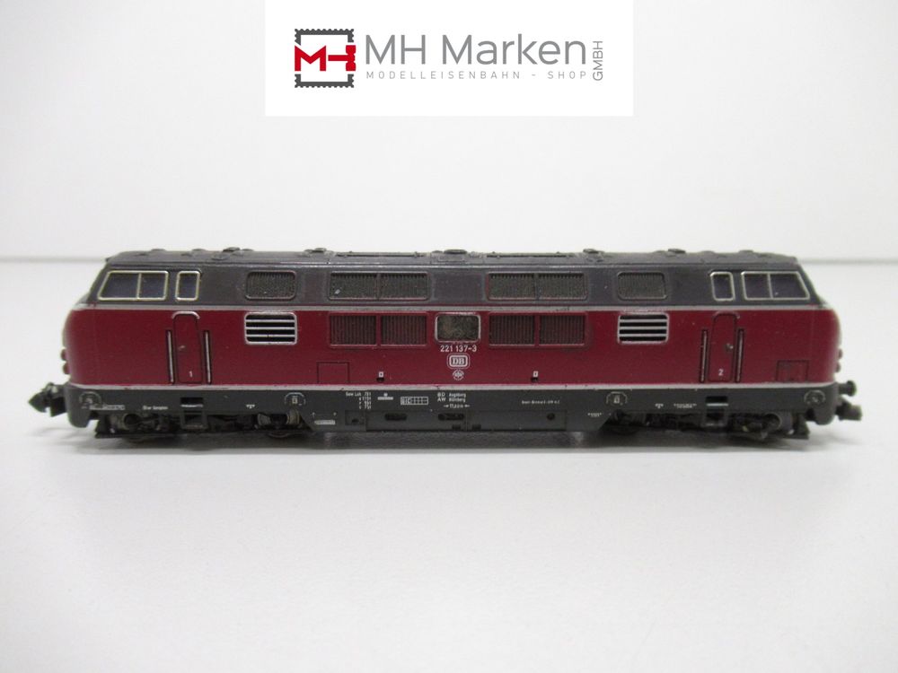 Minitrix 12202 Diesellok V221 DB DC Analog Spur N (Gebraucht) in Basel ...