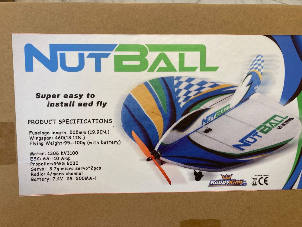 Nutball Fun Flyer / RC Modell / inkl. ESC, Motor, Servos NEU | Kaufen ...