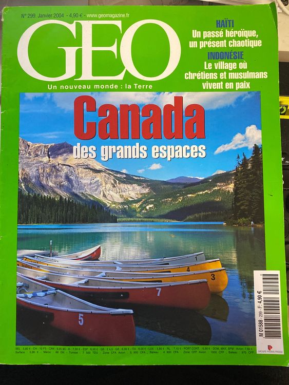 GEO - Janvier 2004 - Canada des grands espaces | Kaufen auf Ricardo