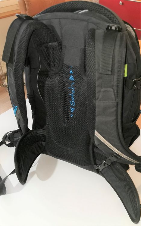 Satch Schulrucksack schwarz/türkis | Kaufen auf Ricardo