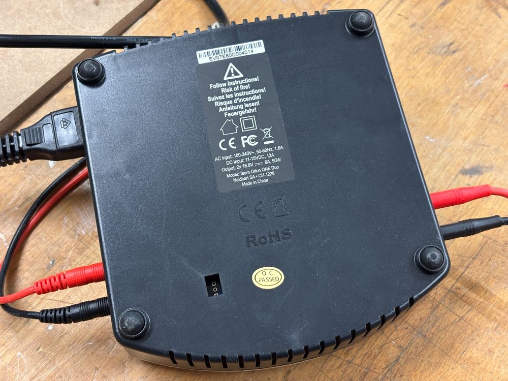 RC Ladegerät Team Orion Advantage one duo, 2s-4s (Gebraucht) in Winterthur für CHF 19 – mit ...