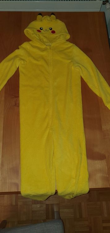 KOSTÜM /Overall "Pokemon - Pikachu" Grösse 134/140 (Gebraucht) in ...