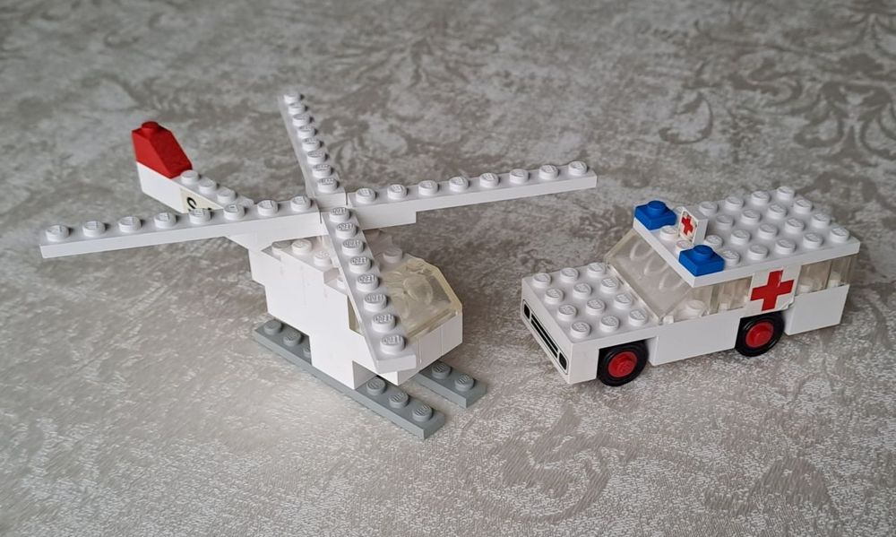 LEGO Rettungsdienste 653 (Helikopter+Ambulanz), vintage, rar | Kaufen ...