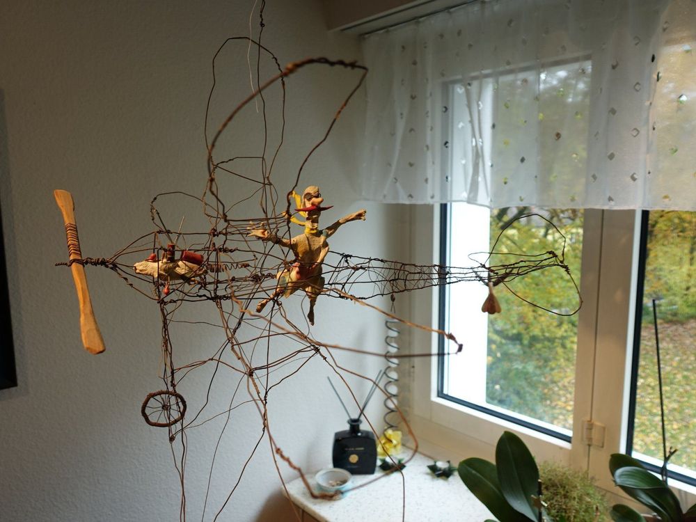 Drahtkunst der 80-er Jahre von HK (Gebraucht) in Adliswil für CHF 431 ...