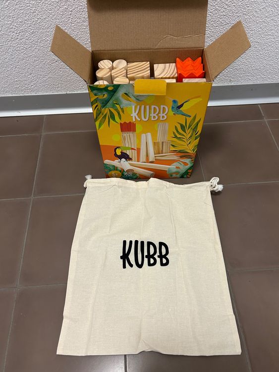 Kubb Wurfspiel / Wikingerschach (Gebraucht) in Münchenstein für CHF 13 ...