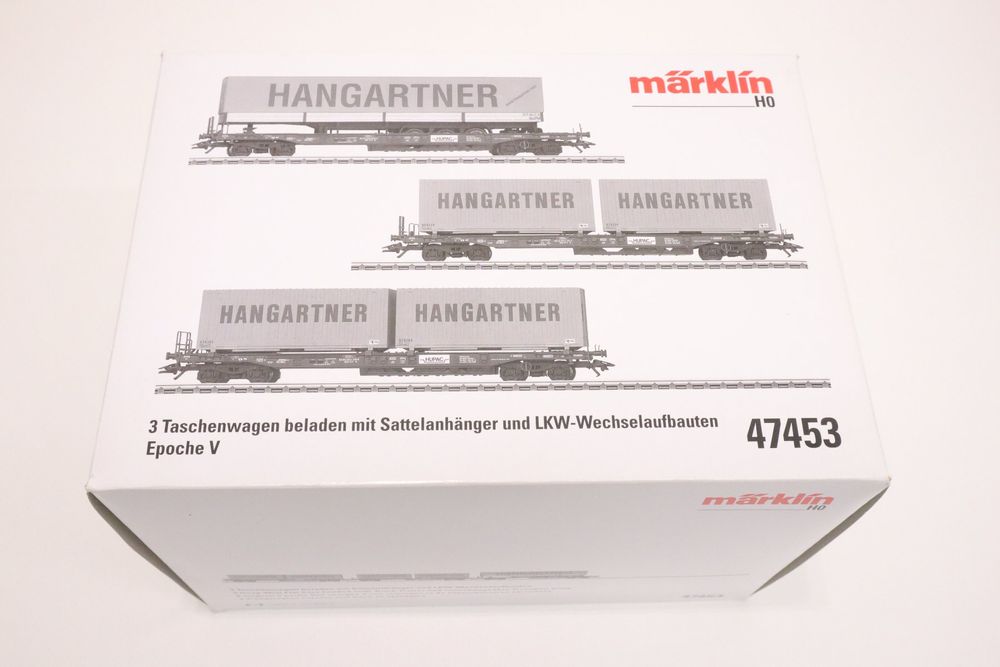 Märklin 47453 SBB Taschenwagen Set "Hangartner" AC H0 | Kaufen auf Ricardo