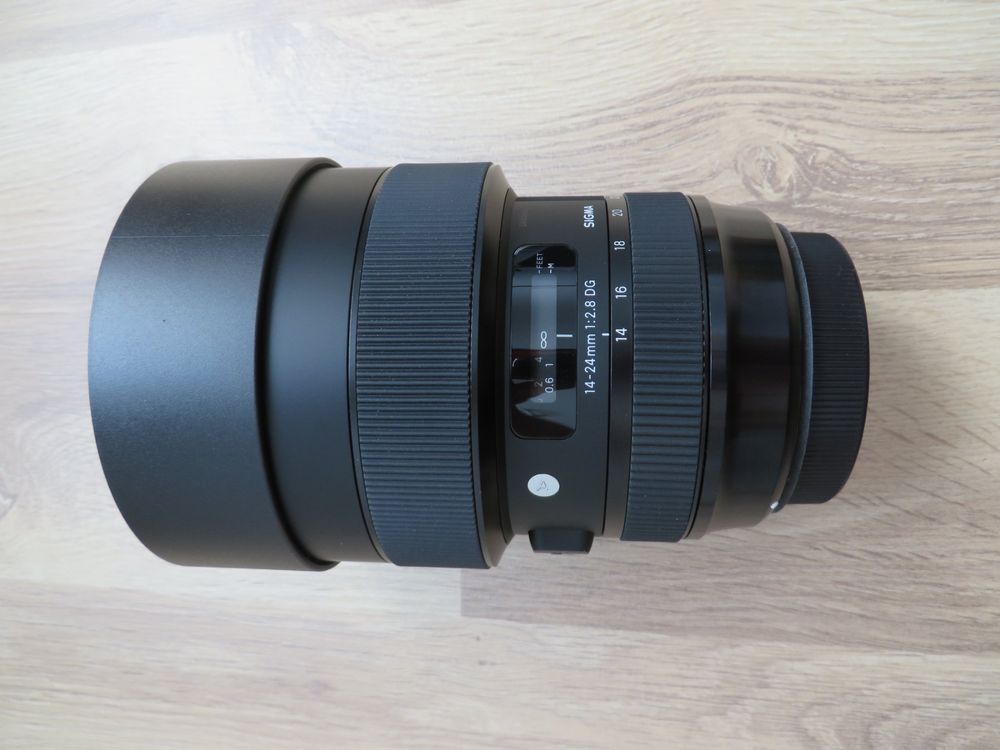 Neues SIGMA 14-24mm / 2.8 DG ART 12-24 EF CANON, SSC Karte (Gebraucht ...