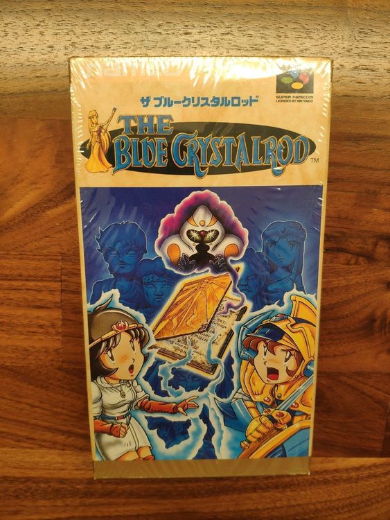 SNES The Blue Crystalrod RPG jap sealed (Neu (gemäss Beschreibung)) in ...