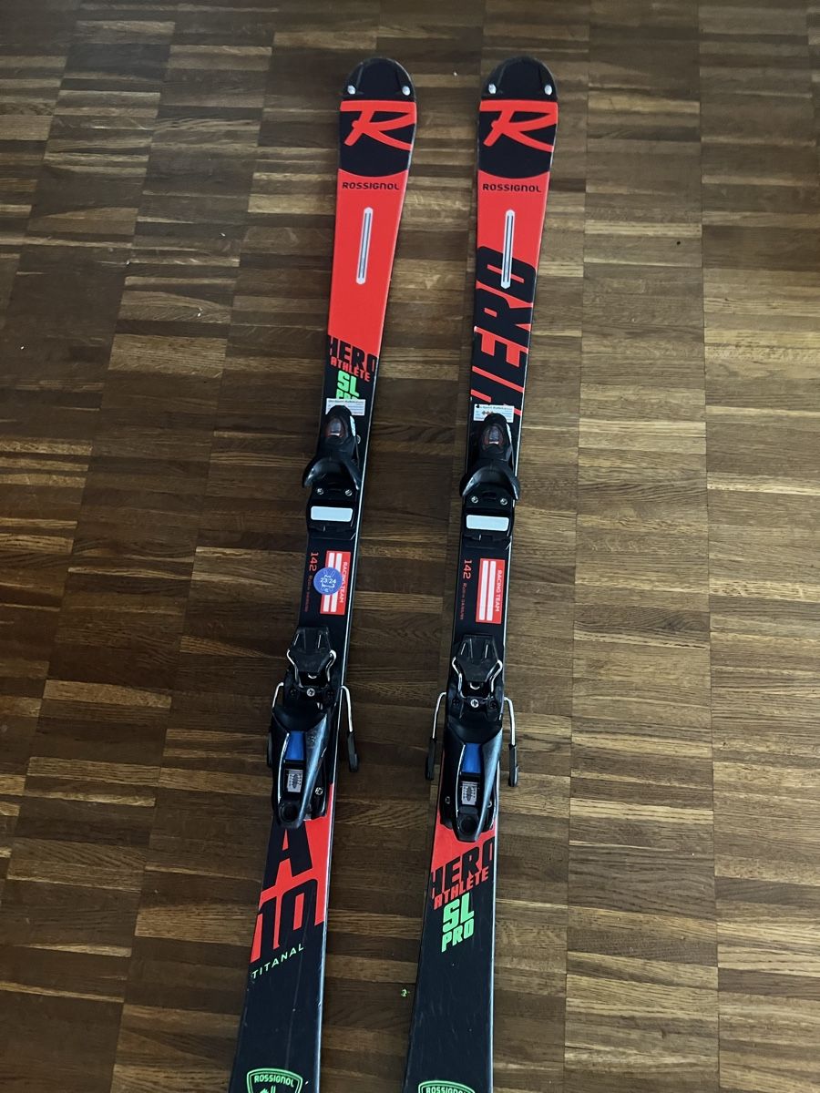 Rossignol Hero Athlete SL pro 142cm Ski Alpin Rennski (Gebraucht) in ...