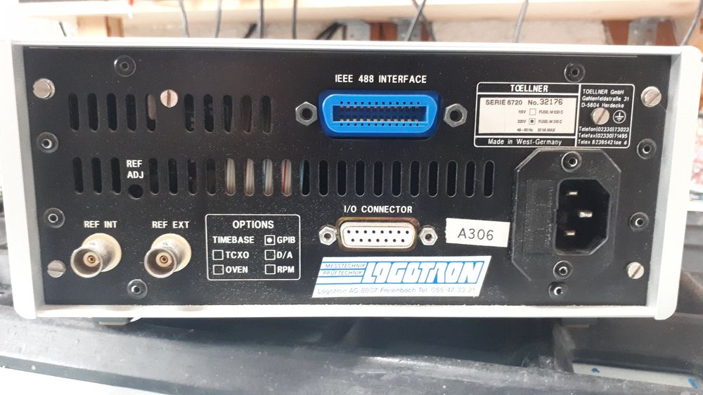 Digitaler Frequenzzähler Frequency Counter, TOELLNER TOE6723 | Kaufen ...