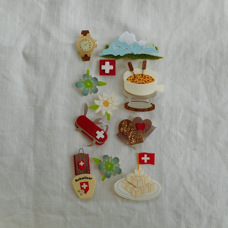 3D Sticker Schwiizer (Neu und originalverpackt) in Niederlenz für CHF 1.5 – mit Lieferung auf ...