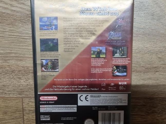 Zelda Wind Waker Limited Edition Nintendo GameCube Top! (Gebraucht) in ...