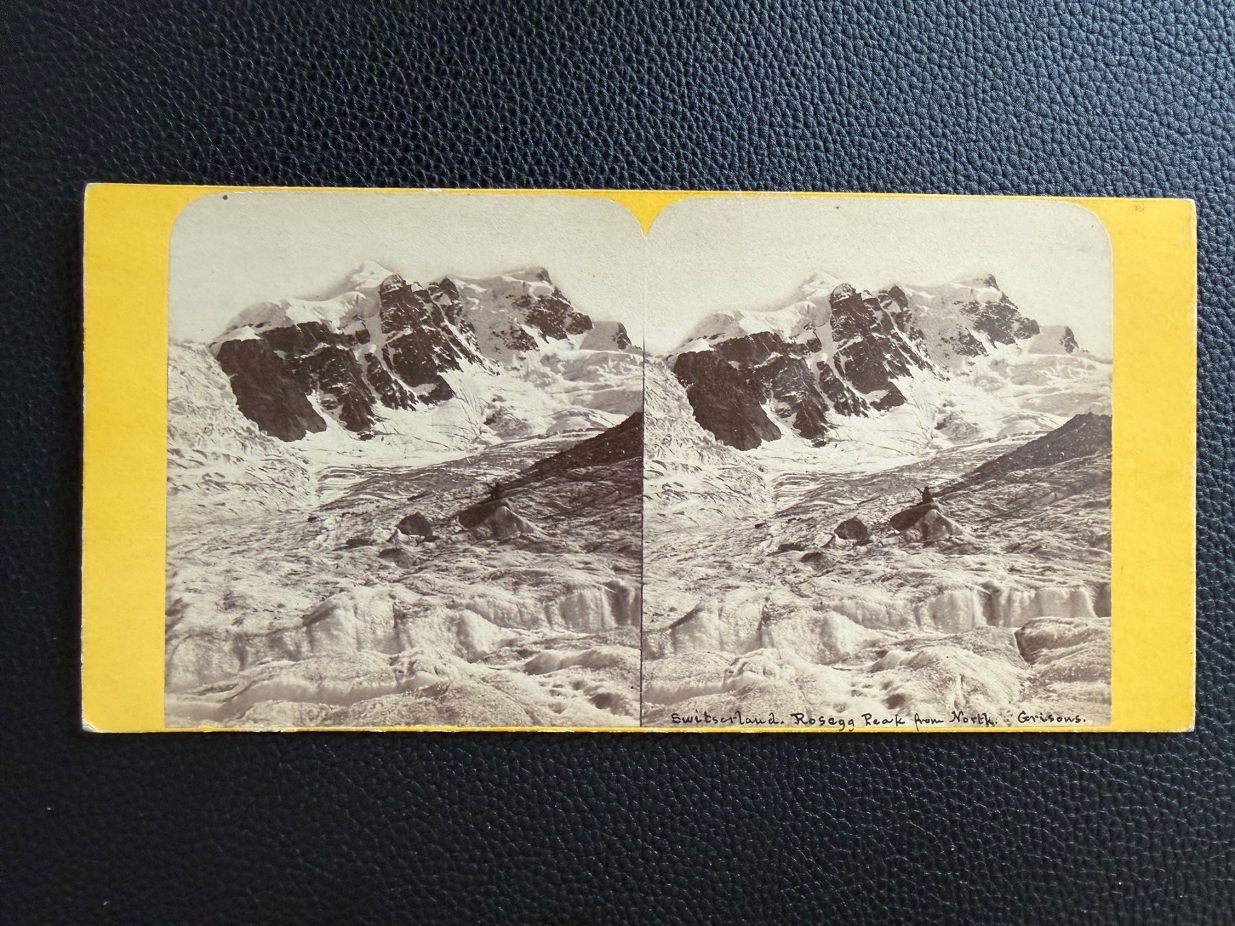Pontresina Roseg Stereo Foto ca.1870/80 A.C. 777 Engadin (Gebraucht) in ...
