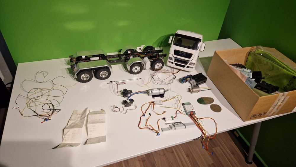 Tamiya MAN TGX LKW 4-Achsen Umbau (Gebraucht) in Schwarzenegg für CHF ...