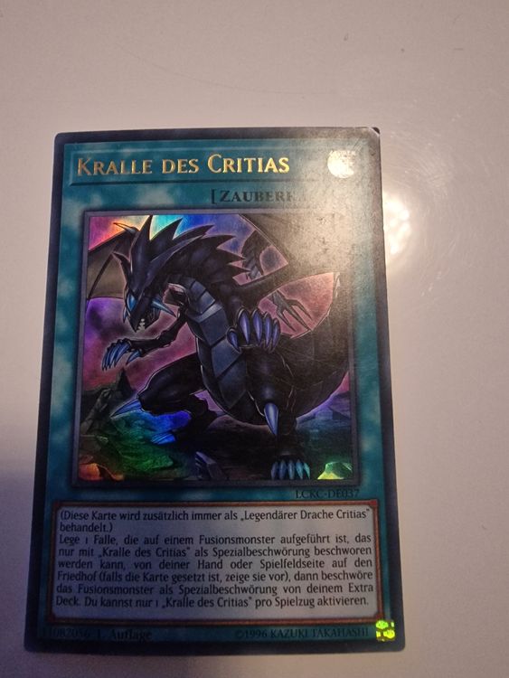 Yugioh Kralle des Critias | Kaufen auf Ricardo