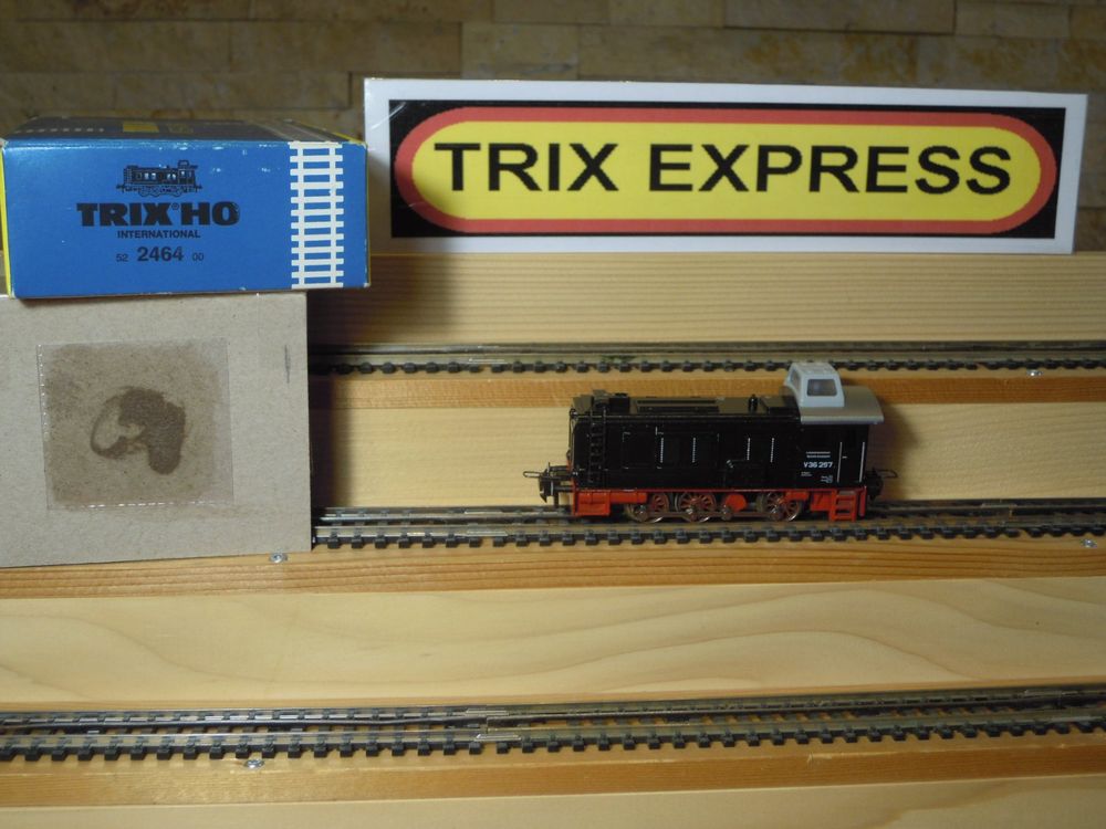 Trix Express Rangier-Diesel Lok TI 2464 schwarz V 36 257 (Gebraucht) in ...