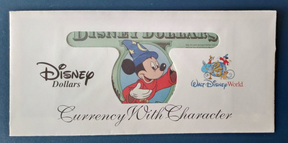 Disney Dollars Banknote 1997 (unzirkuliert) Mickey The Magic (Neu ...