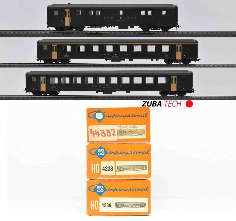 Roco 3x Personenwagen EW II SBB H0 GS OV (Gebraucht) in St. Gallen für CHF 35 – mit Lieferung ...