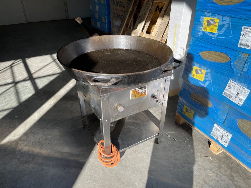 Gastro-Gasbrenner und Gusseisen Pfanne (Gebraucht) in Winterthur für ...