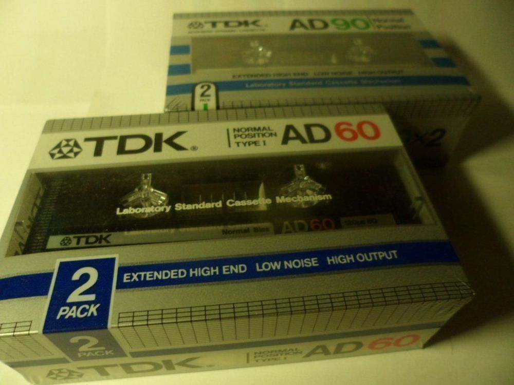 4 TDK AD 1 x 2, 60, 1 x 2, 90 (Neu und originalverpackt) in Langnau i. E. für CHF 23.5 – mit ...