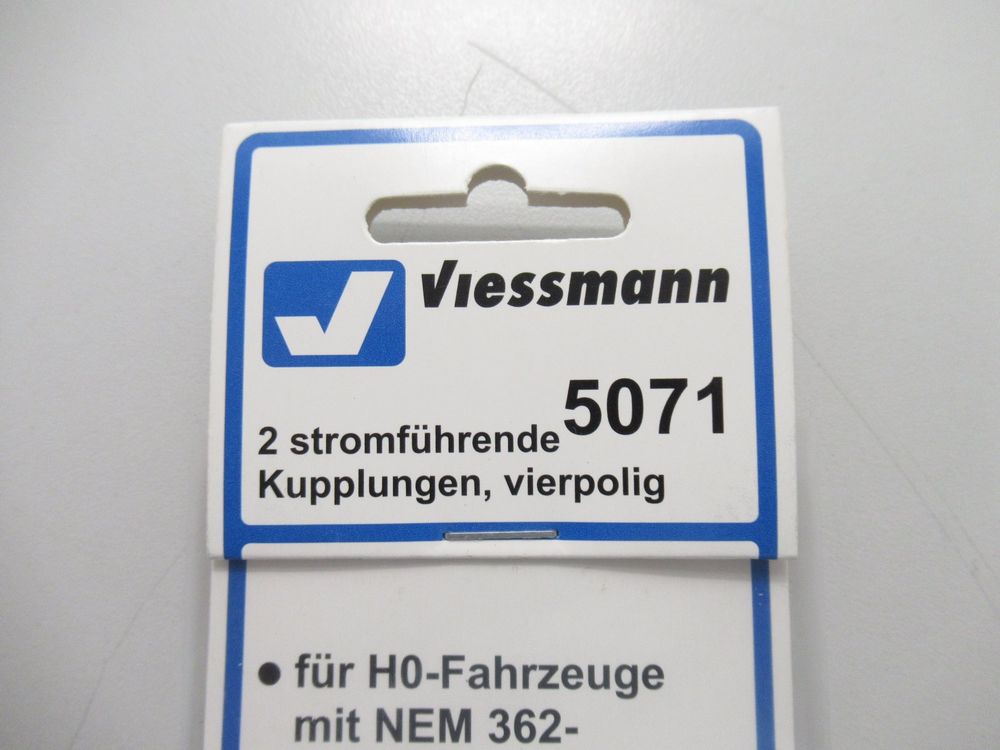 Viessmann 5071 H0 Stromführende Kupplungen, 4-polig (Gebraucht) in ...