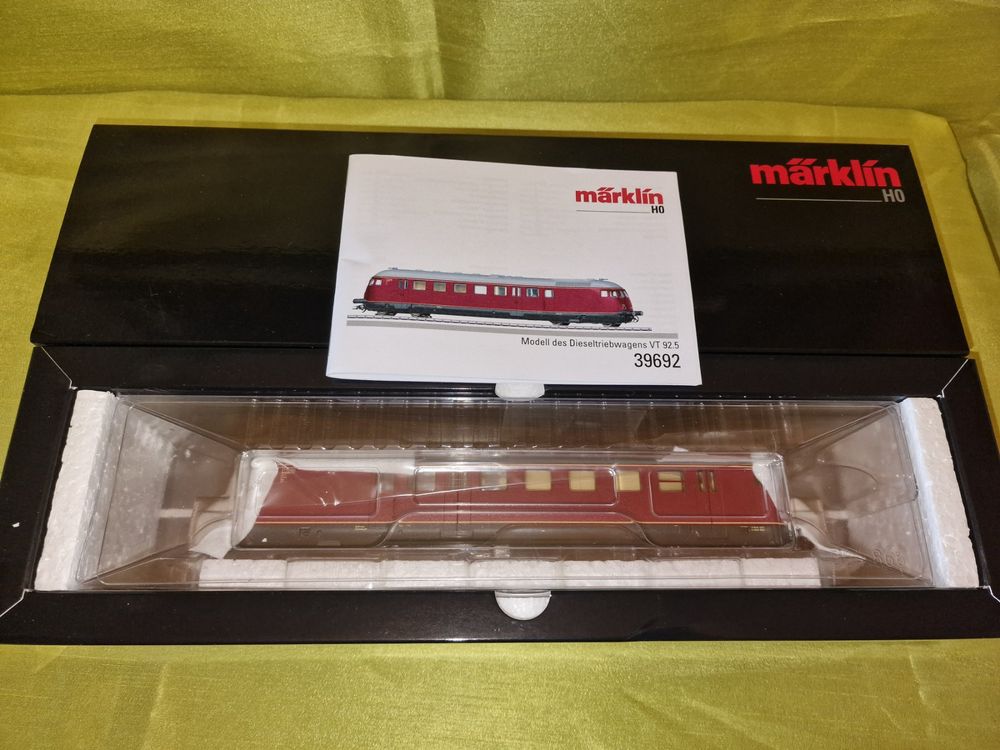 Märklin H0 - Dieseltriebwagen 92.5 (Art. 39692) (Neu (gemäss ...