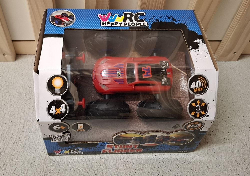 RC Stunt Flipper Car - Red - Neu und ungeöffnet (Neu und ...