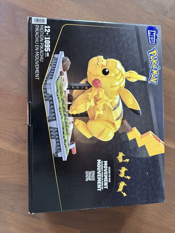 Mega Pokémon Pikachu - Motion, 1095 Teile - Neu! (Neu und ...