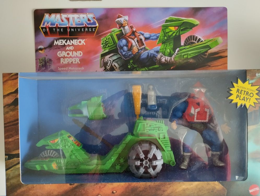 MOTU ORIGINS MEKANECK & GROUND RIPPER OVP (Neu und originalverpackt) in ...