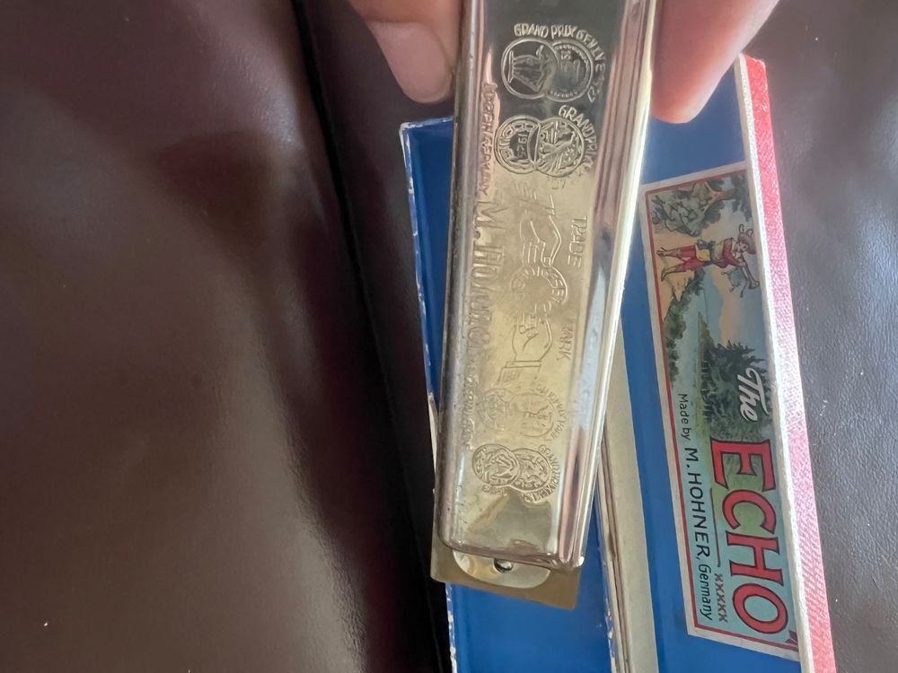 echo super vamper made by m.hohner Germany G mundharmonika (Gebraucht ...