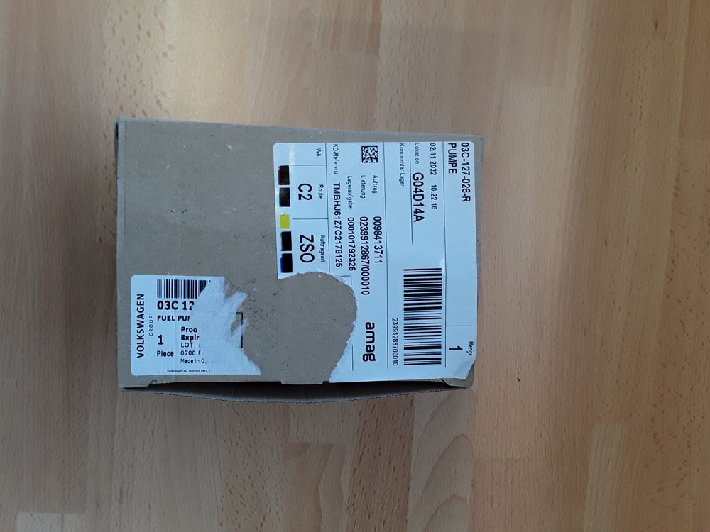 Hochdruckpumpe Skoda VW Seat Audi (Neu (gemäss Beschreibung)) in Gerlafingen für CHF 51 – nur ...