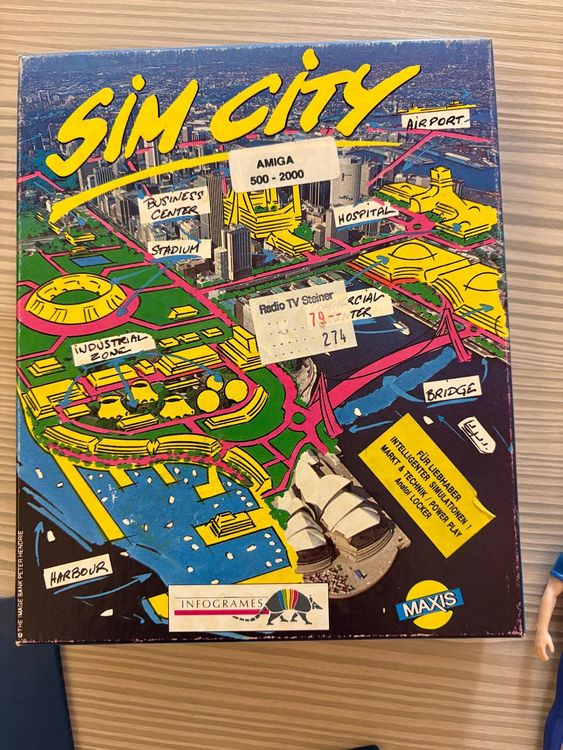 Amiga Spiel: Sim City (European Original Release 1989) (Gebraucht) in ...
