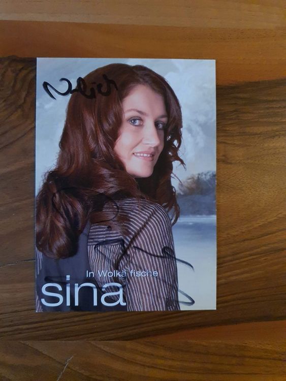 Sina, handsigniert | Kaufen auf Ricardo