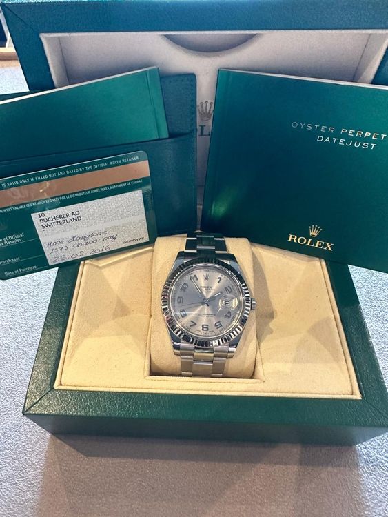 Rolex Oyster perpétual DATEJUST 41mm (D'occasion) à Corcelles-Payerne ...